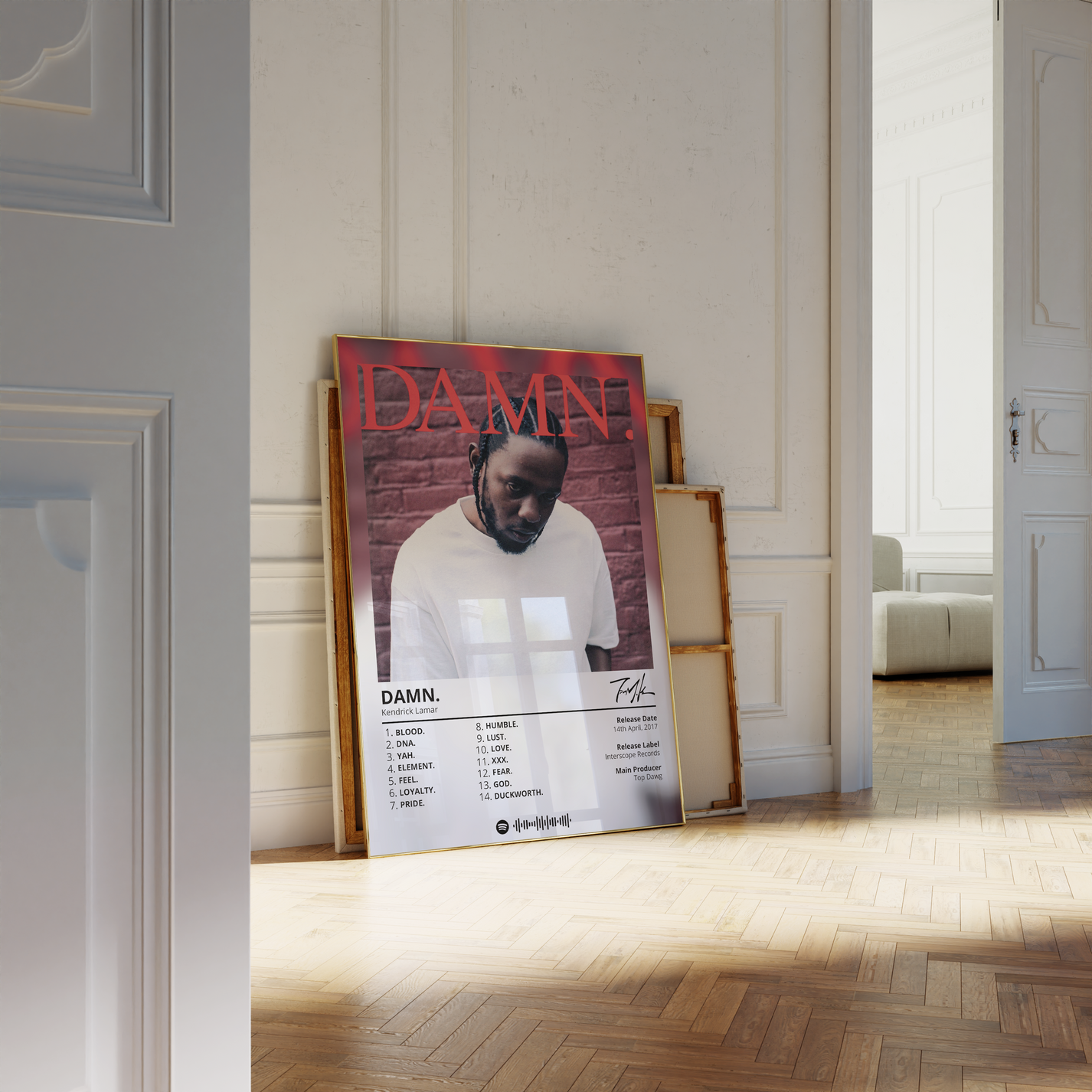 Kendrick Lamar - DAMN. – AlbumPrints