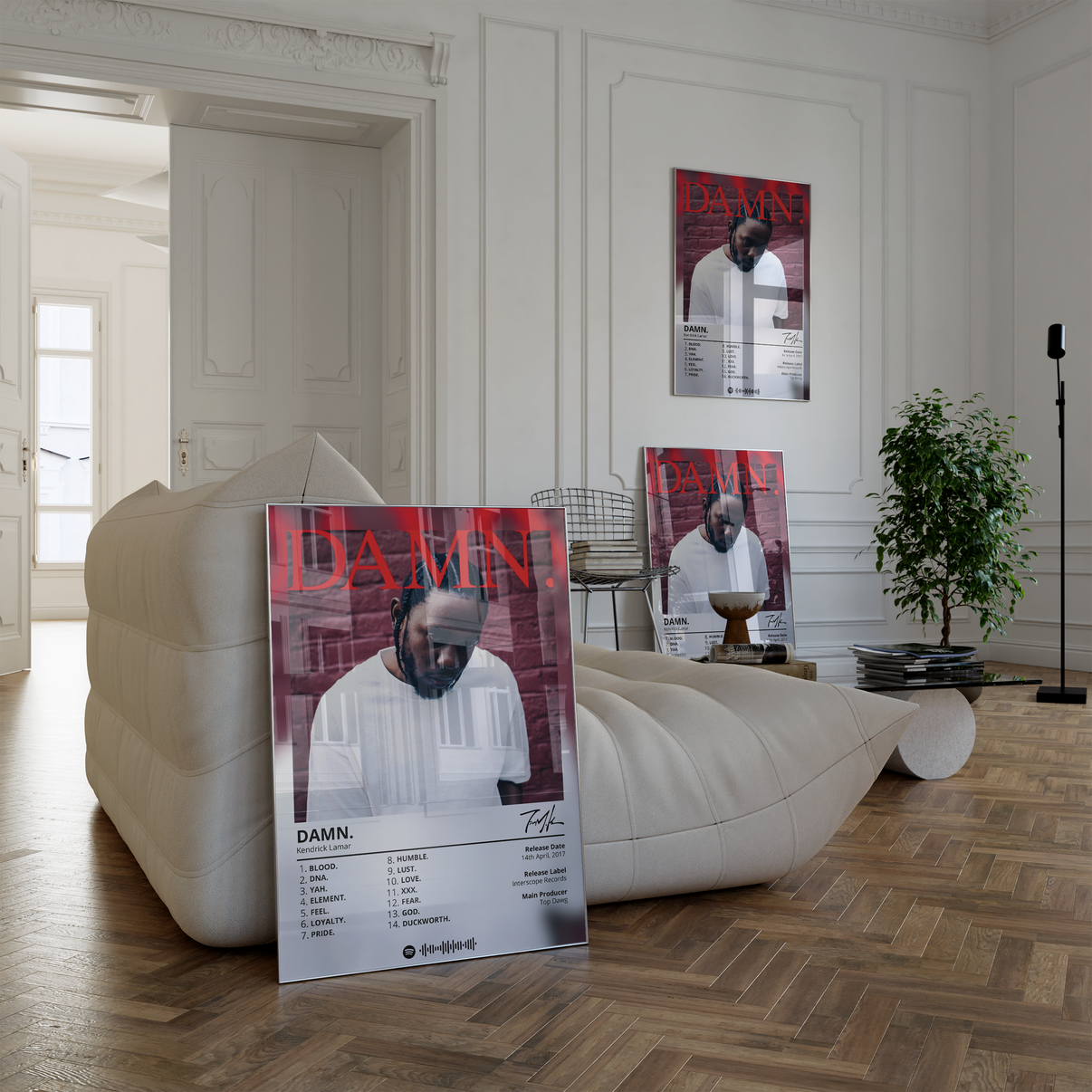 Kendrick Lamar - DAMN. – AlbumPrints