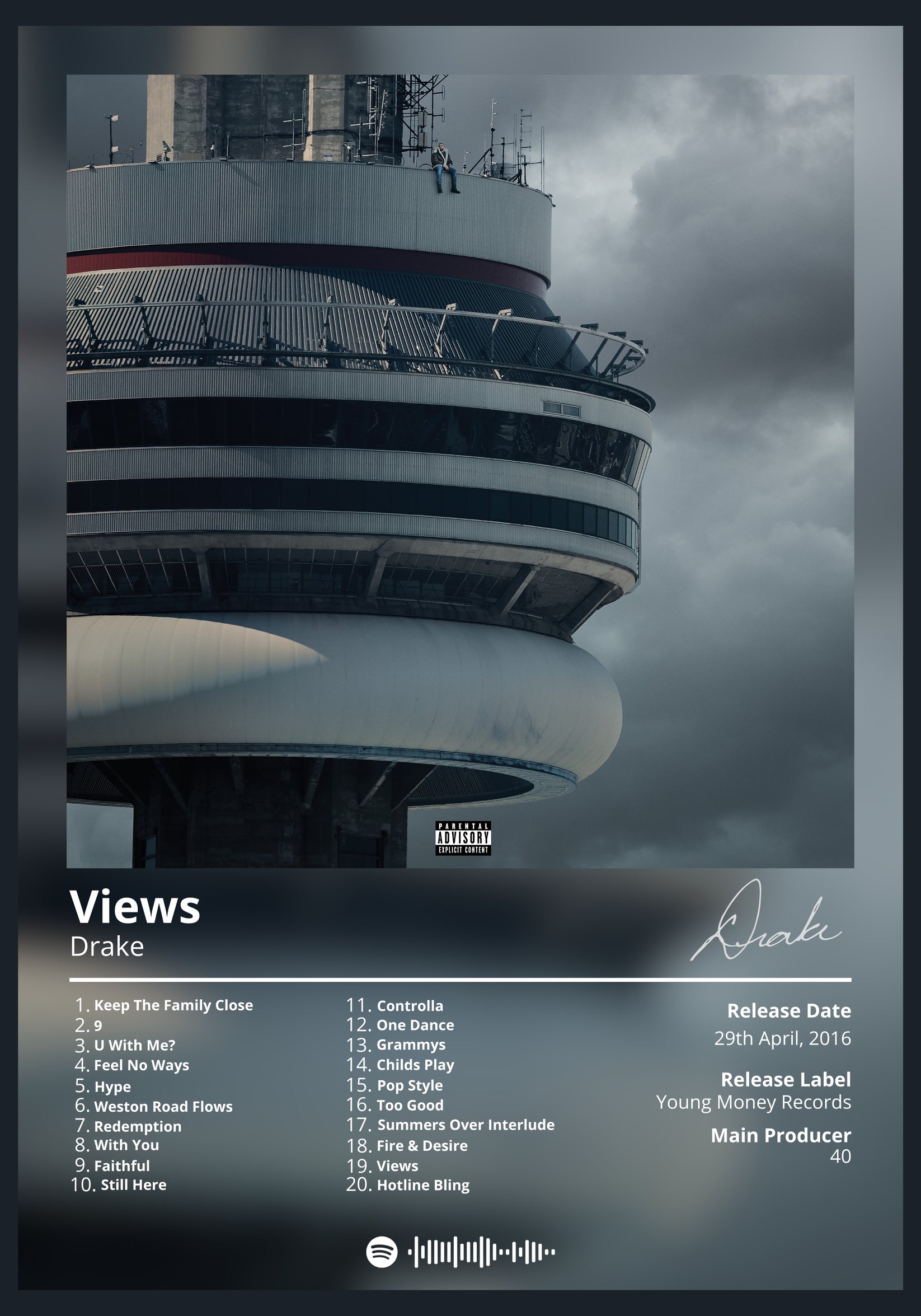 Drake - Views – AlbumPrints